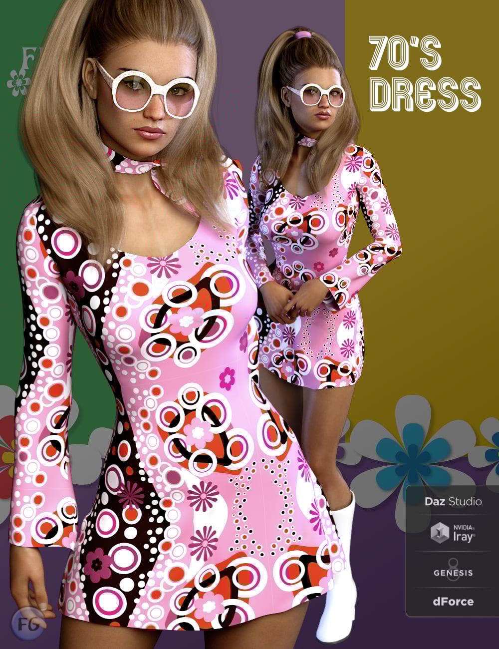 FG 70's Bundle | Daz 3D