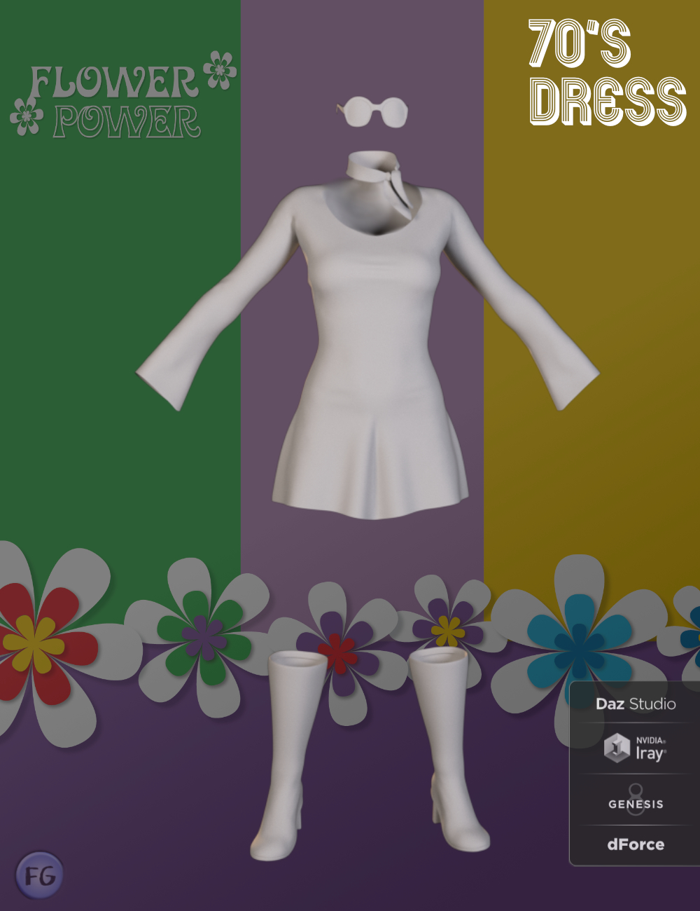 FG 70's Bundle | Daz 3D