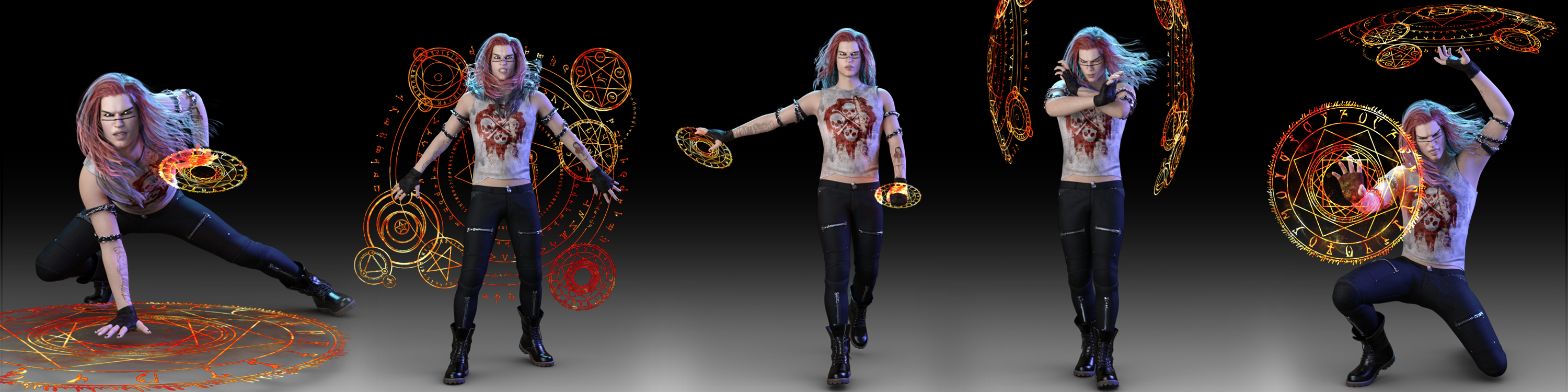 Surge: Props, Poses and Expressions for Genesis 8 | Daz 3D