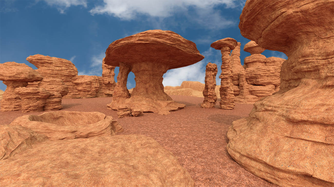 Morphing Rock Structures with HD Morphs | Daz 3D