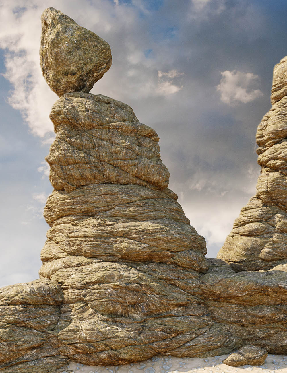 Morphing Rock Structures with HD Morphs | Daz 3D