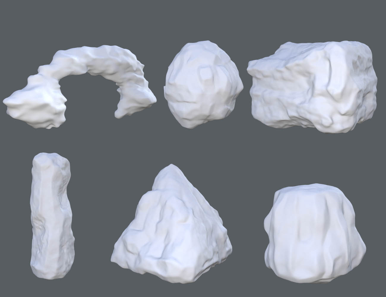 Morphing Rock Structures with HD Morphs | Daz 3D