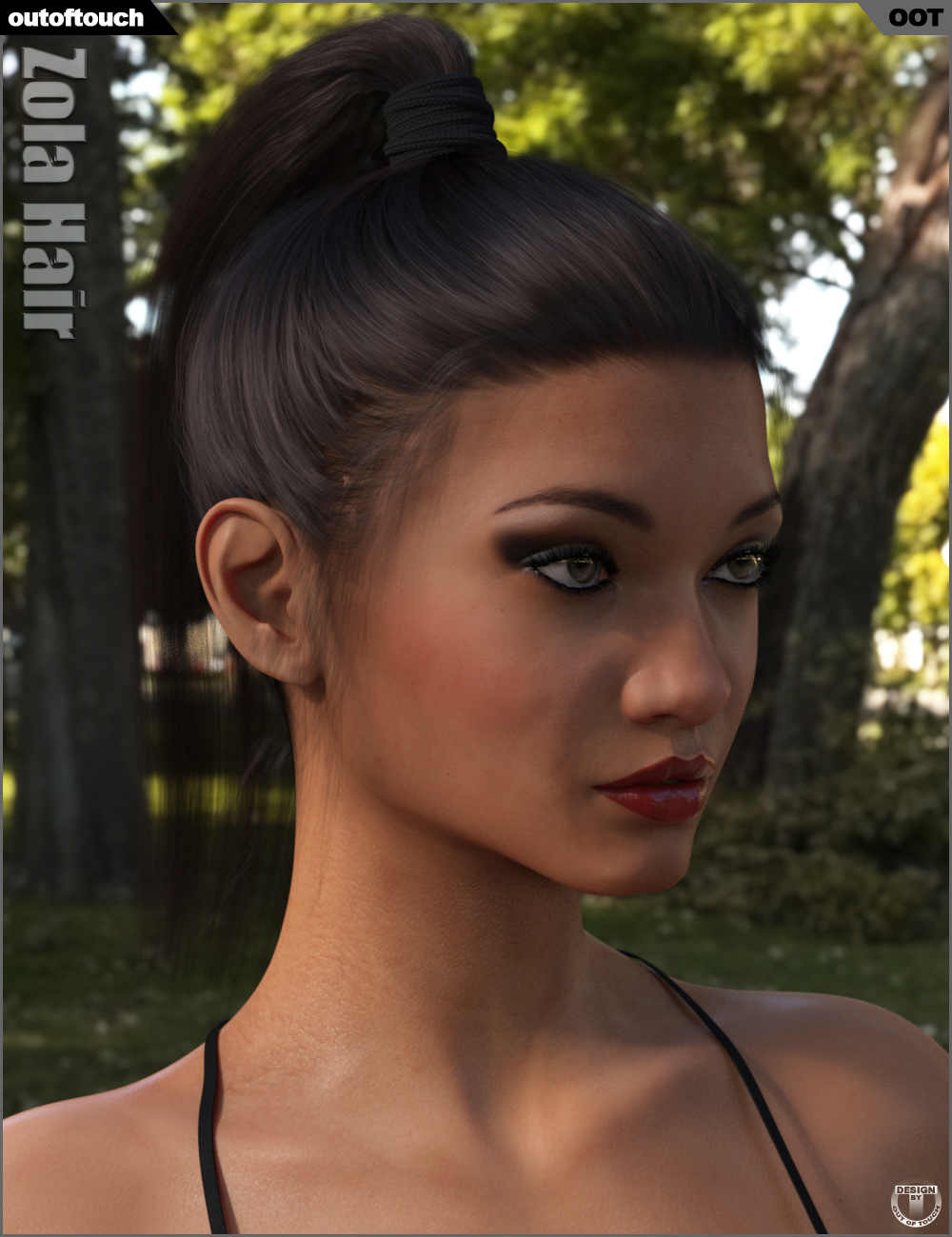 Zola Character & Hair Bundle | Daz 3D