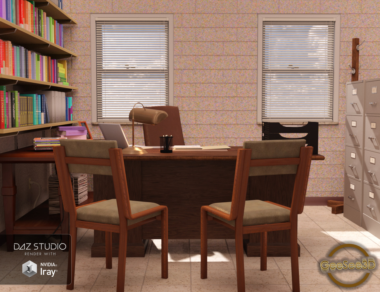 Professor's Office | Daz 3D