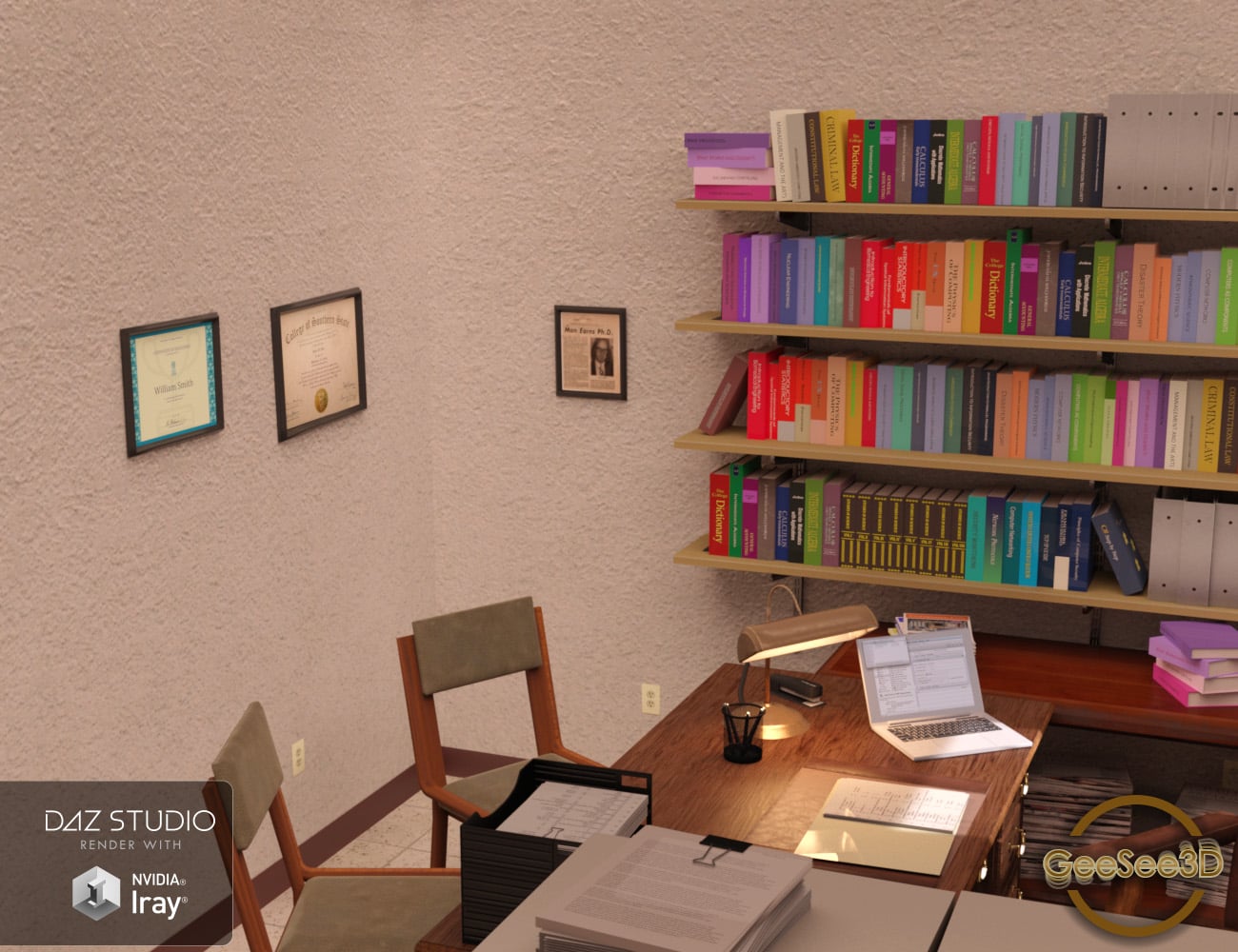 Professor's Office | Daz 3D