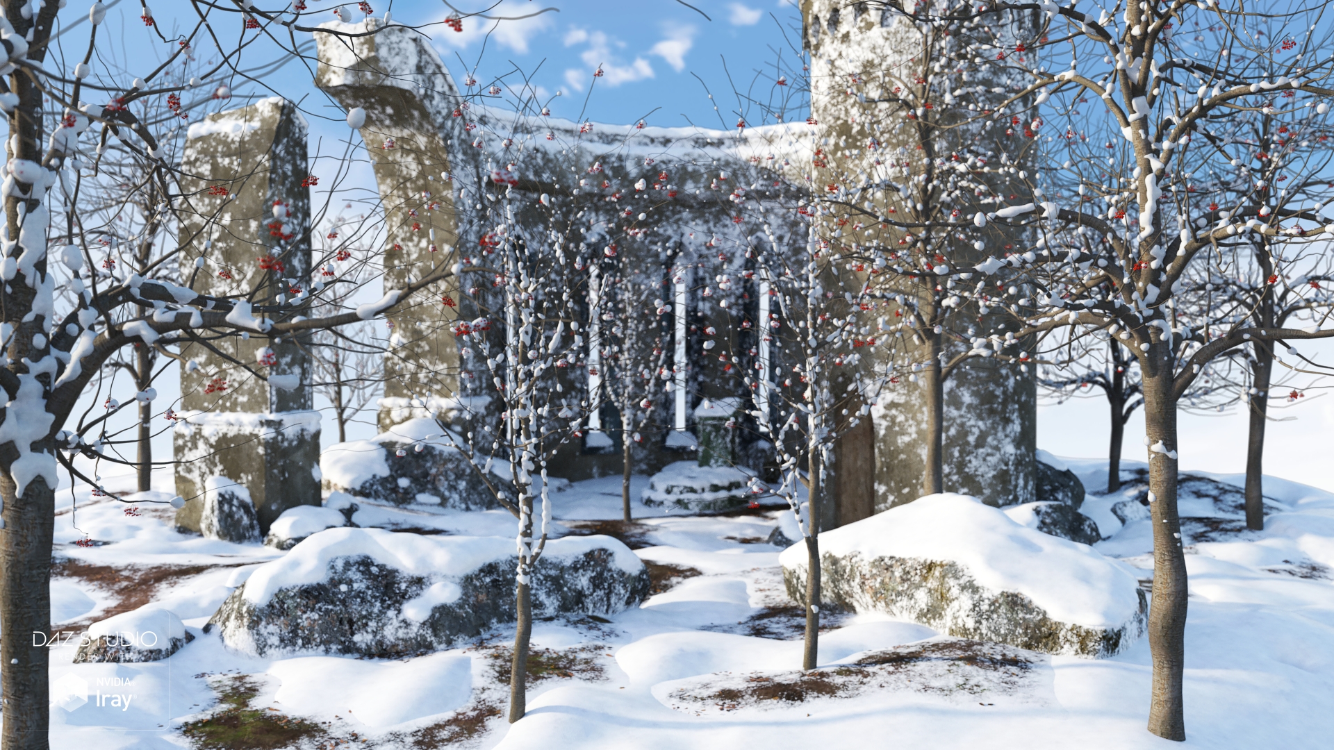 Rowan Tree | Daz 3D