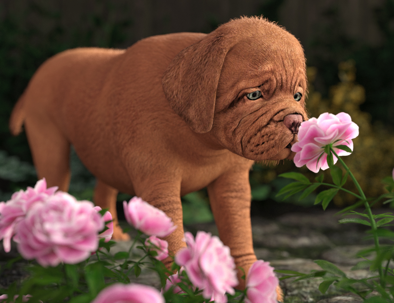 Benji The Puppy HD for Daz Dog 8 | Daz 3D