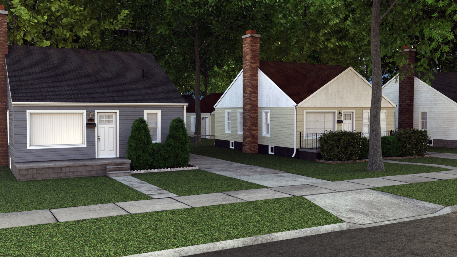 Collective3d Neighborhood Block 1: Part A | Daz 3D