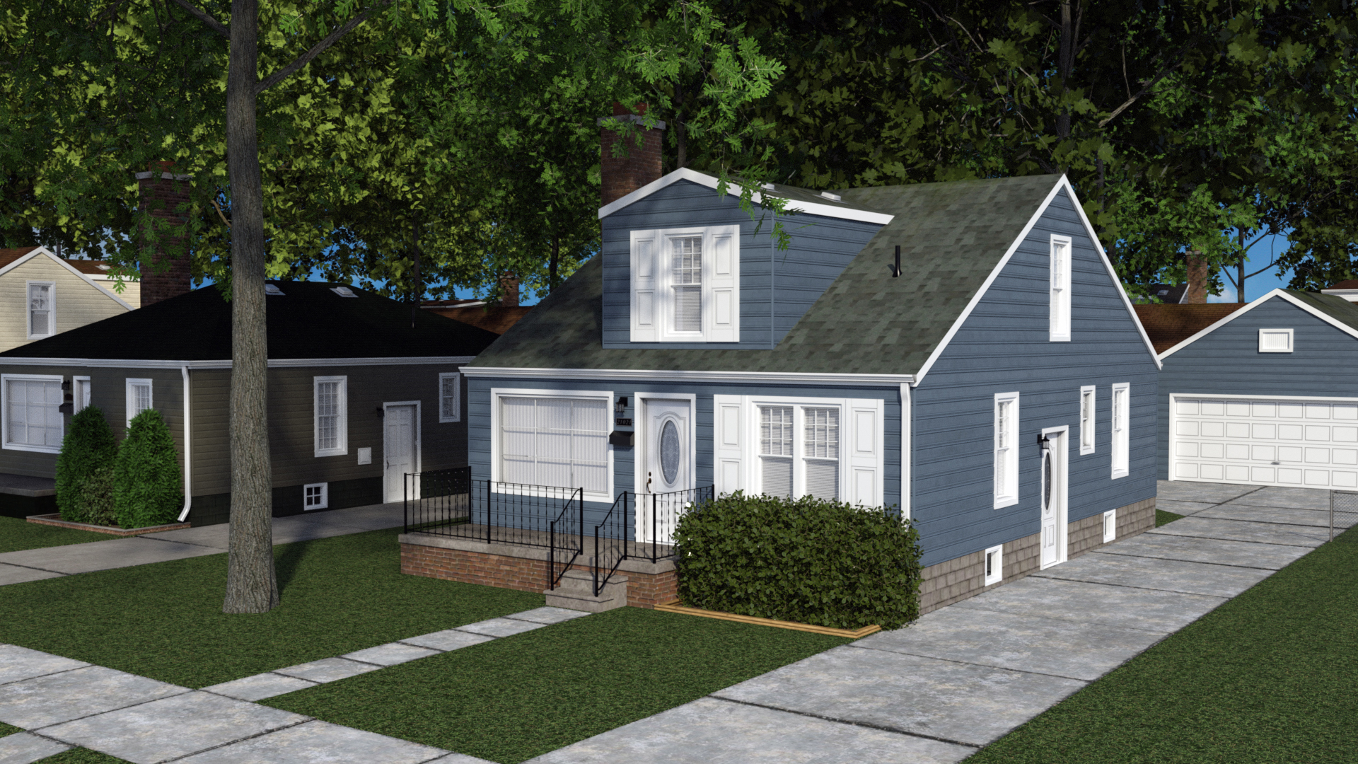 Collective3d Neighborhood Block 1: Part C | Daz 3D