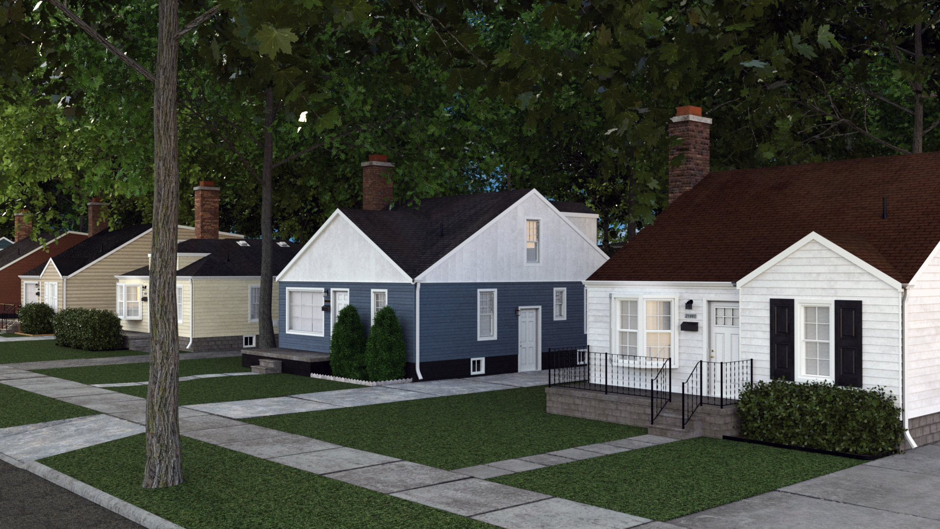 Collective3d Neighborhood Block 1 | Daz 3D