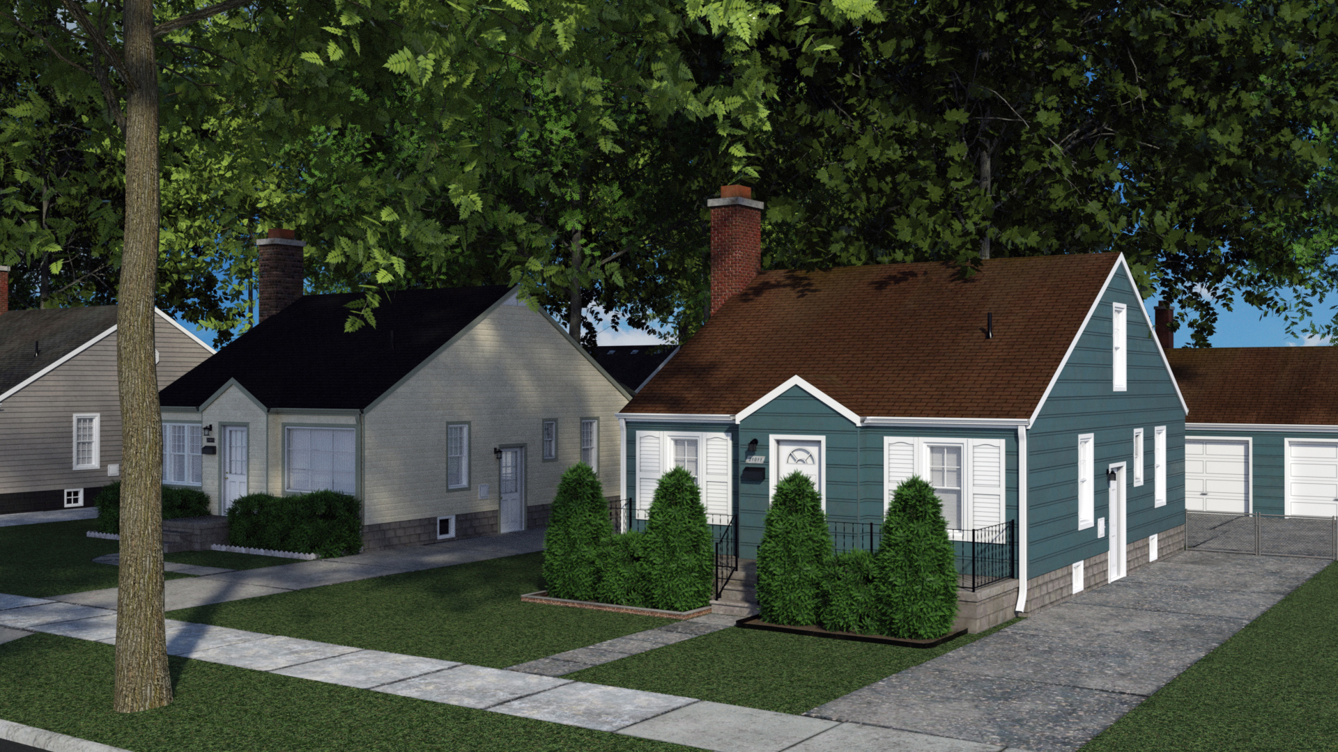 Collective3d Neighborhood Block 1 | Daz 3D
