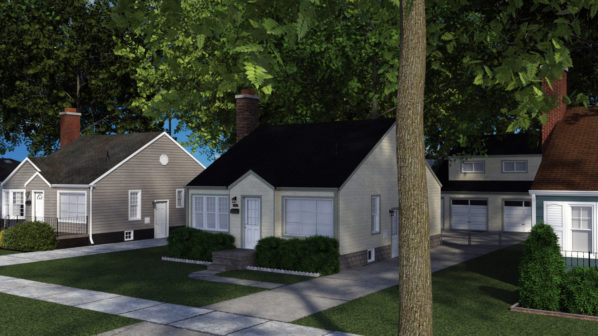 Collective3d Neighborhood Block 1 | Daz 3D