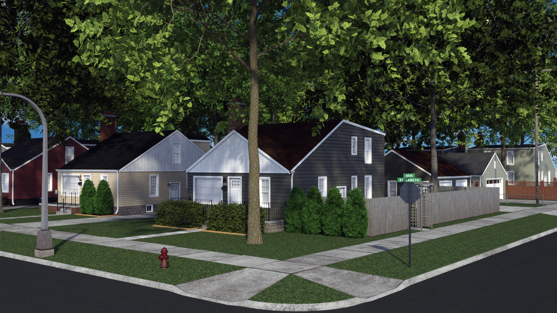 Collective3d Neighborhood Block 1 | Daz 3D