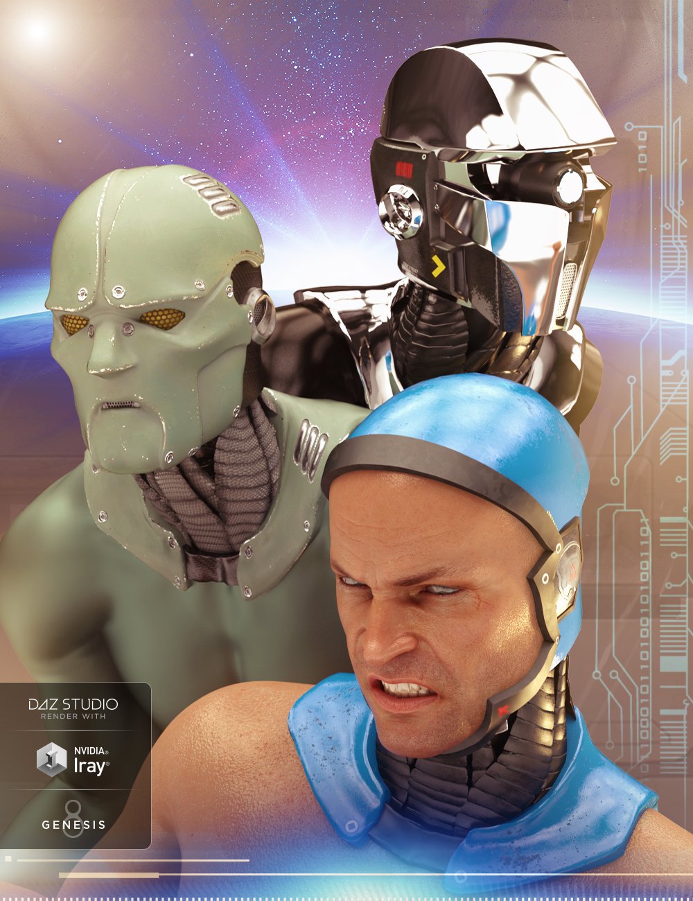 Build a Cyborg Bundle | Daz 3D