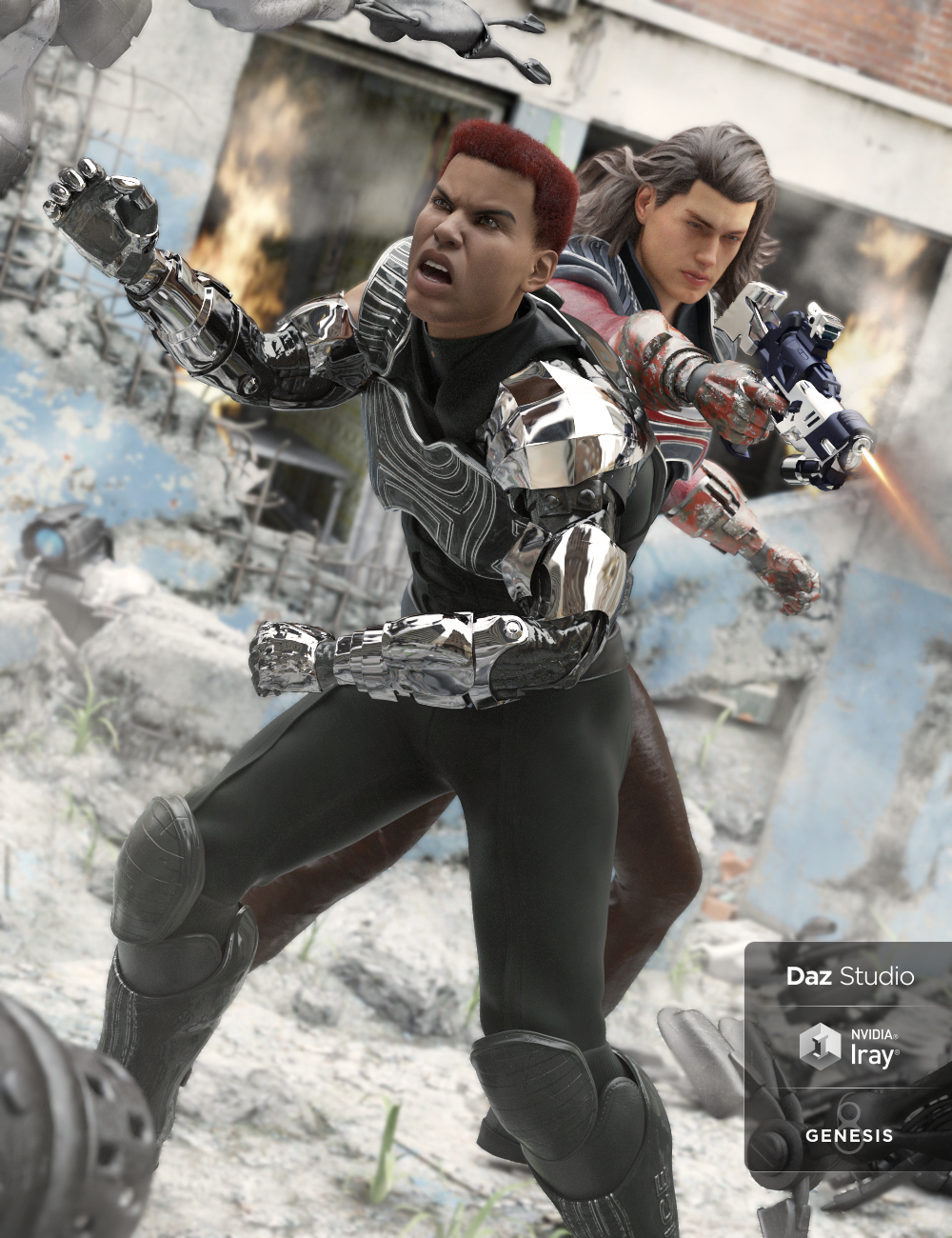 Build a Cyborg Bundle | Daz 3D
