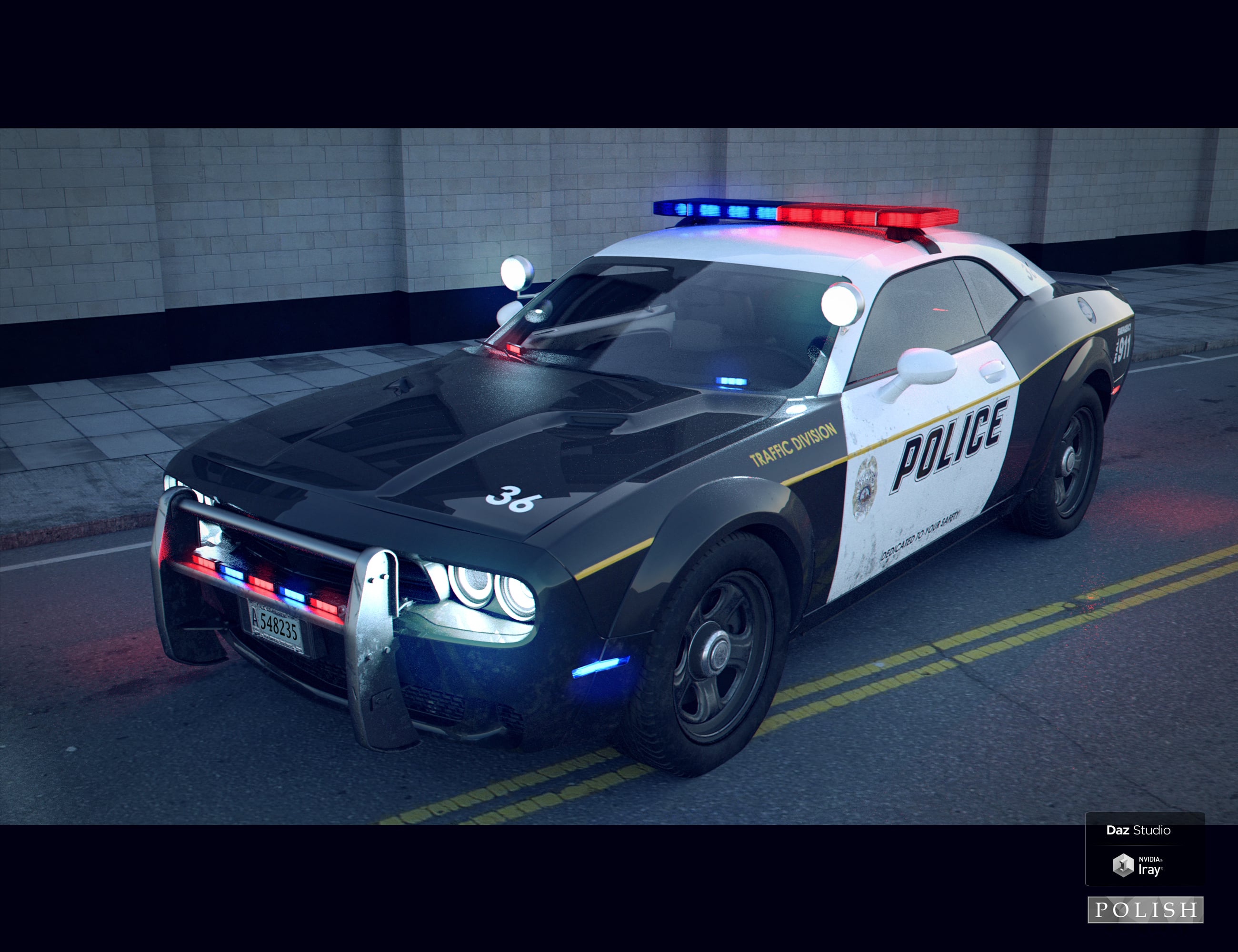 Police Vehicles Bundle | Daz 3D
