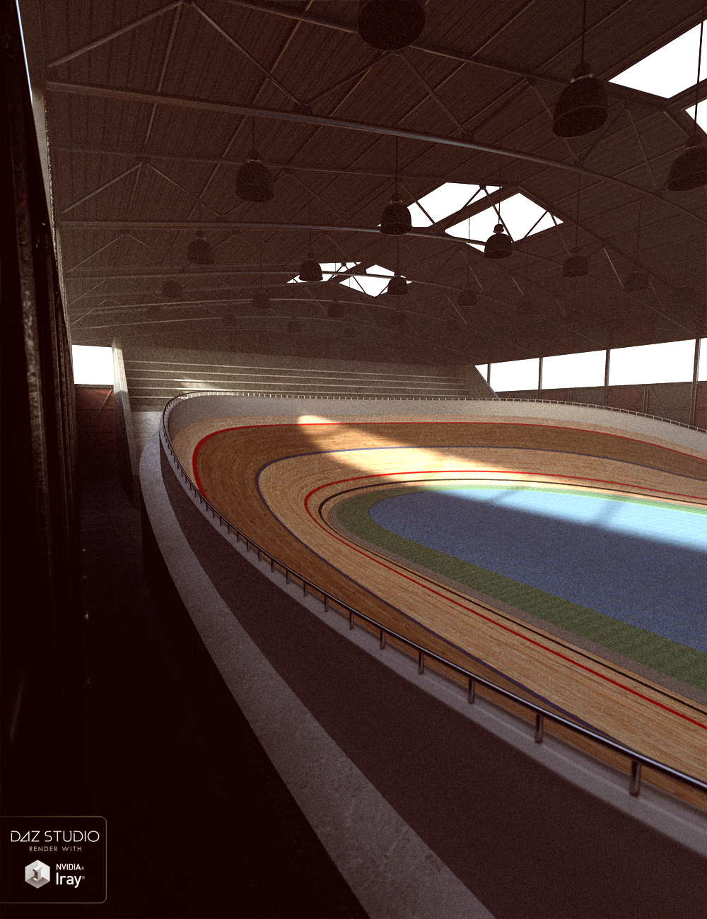 Velodrome Track | Daz 3D