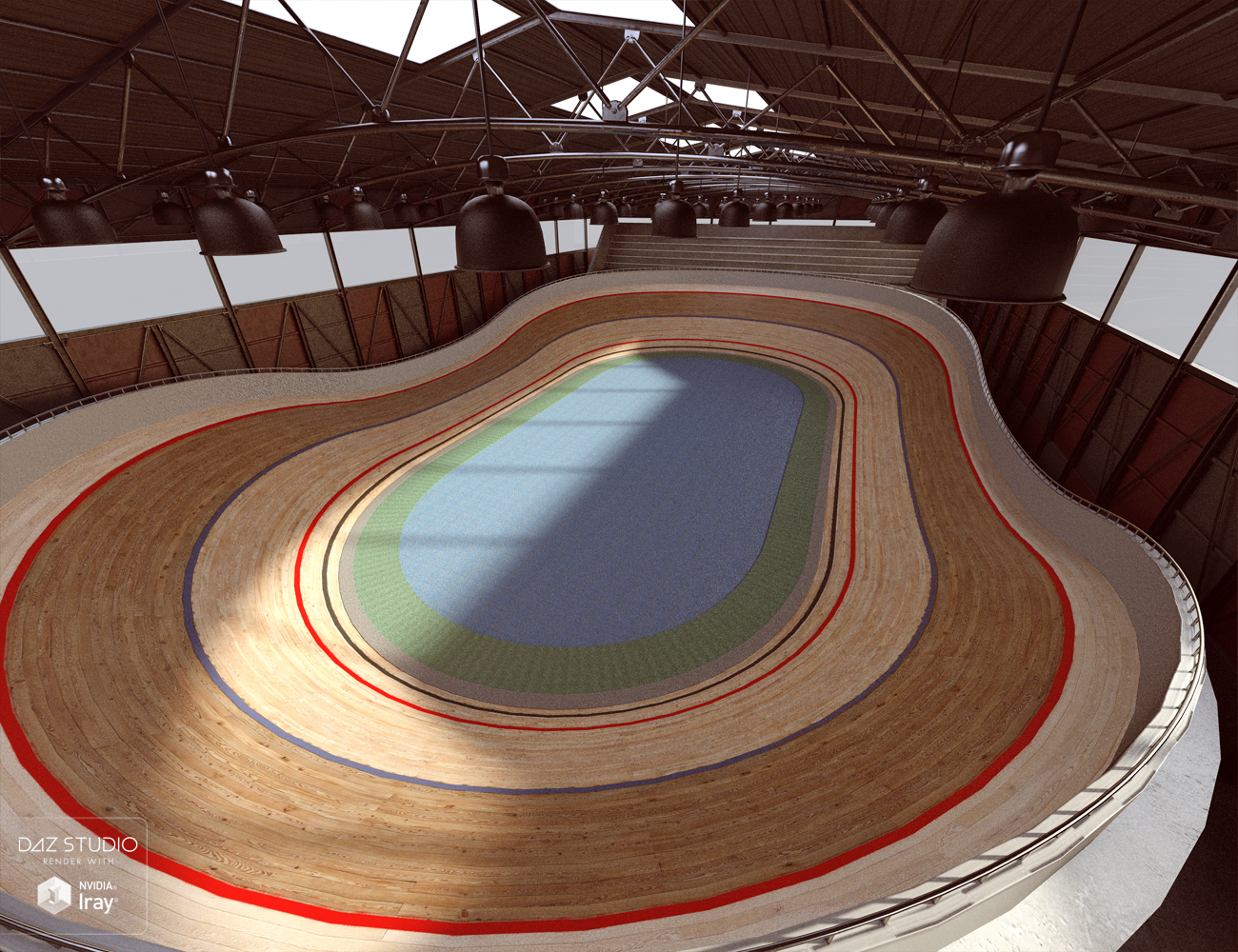 Velodrome Track | Daz 3D