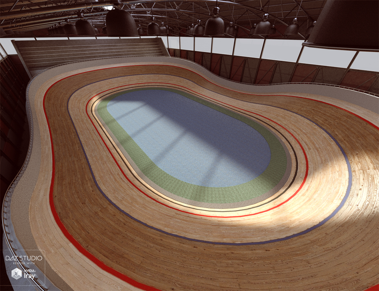 Velodrome Track | Daz 3D