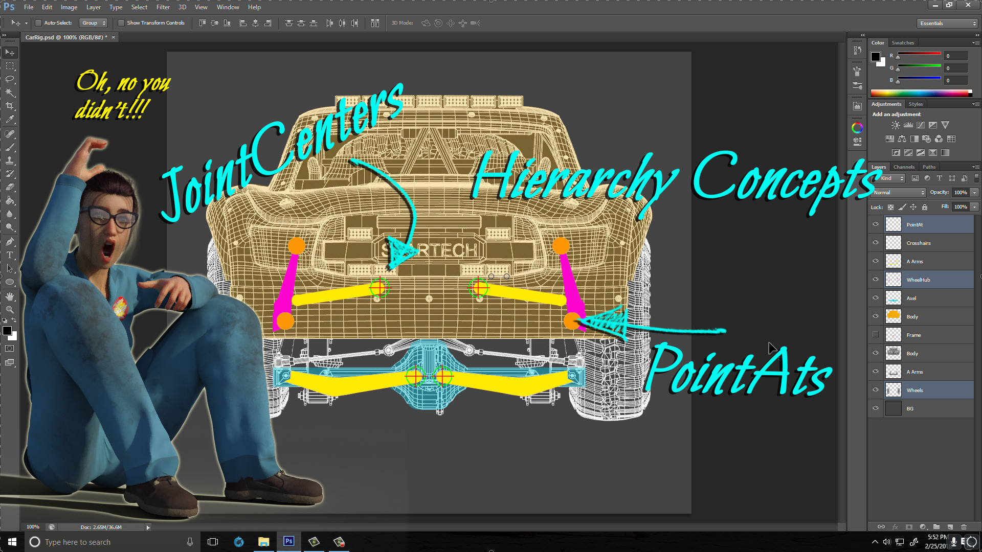 Advanced Hierarchical Figure Concepts Tutorial | Daz 3D