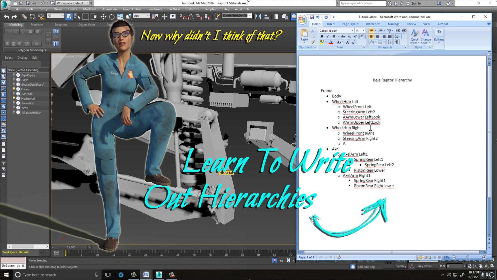 Advanced Hierarchical Figure Concepts Tutorial | Daz 3D