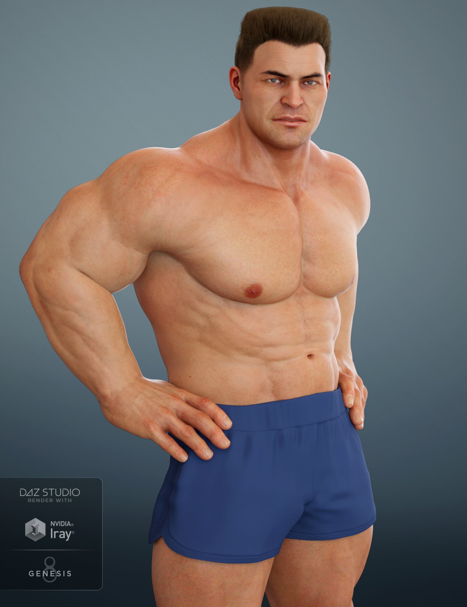 The Brute 8 | Daz 3D