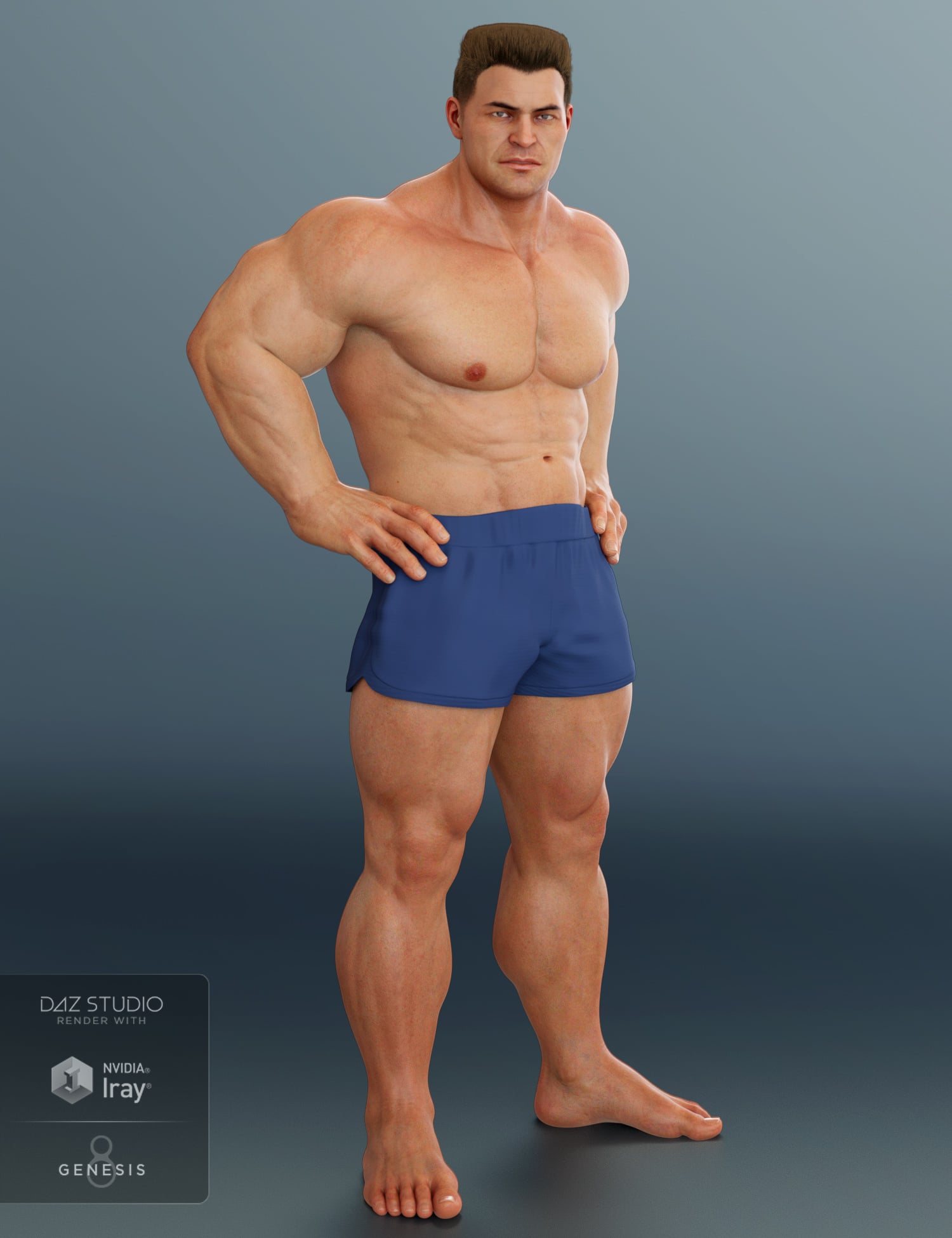 The Brute 8 | Daz 3D