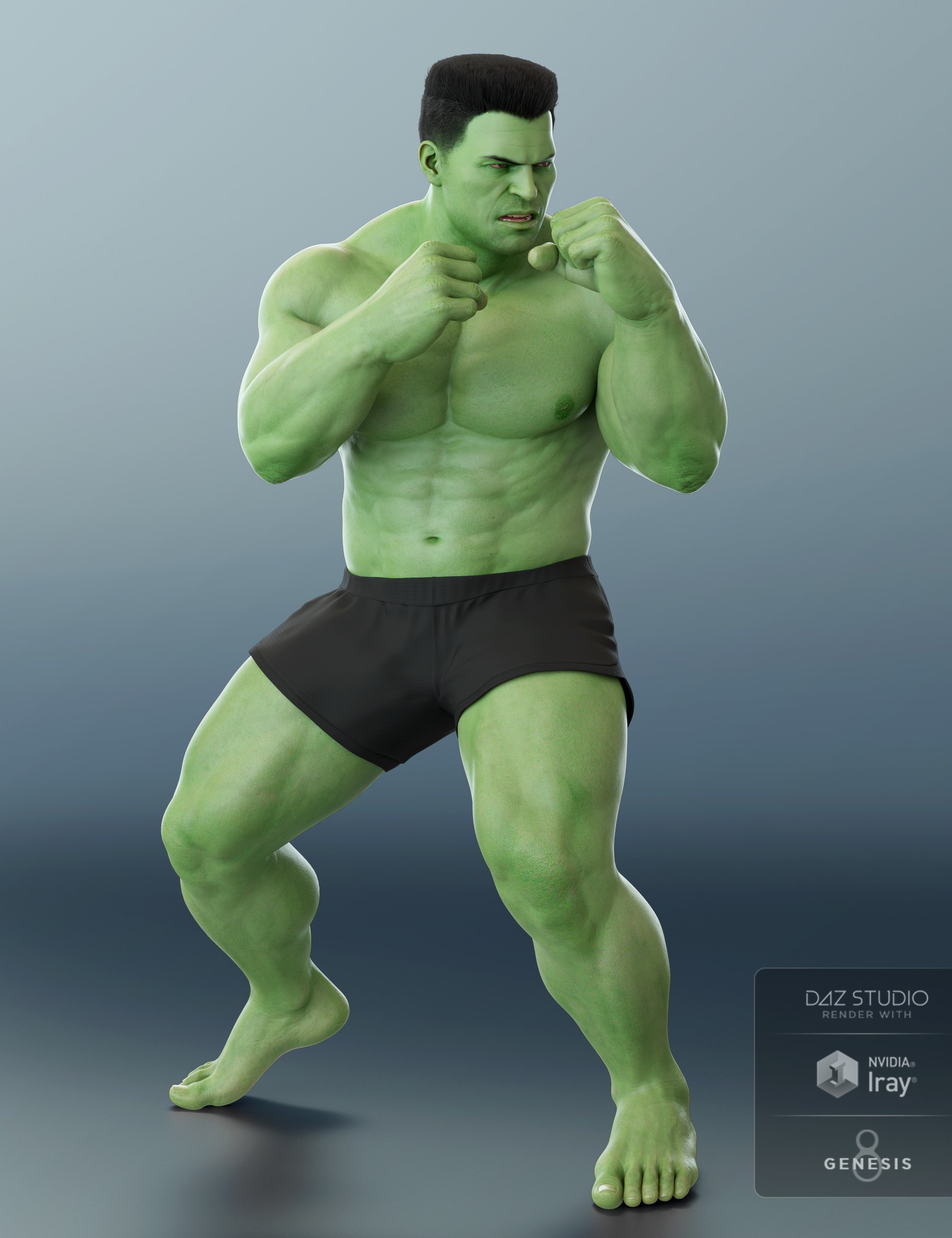 The Brute 8 | Daz 3D