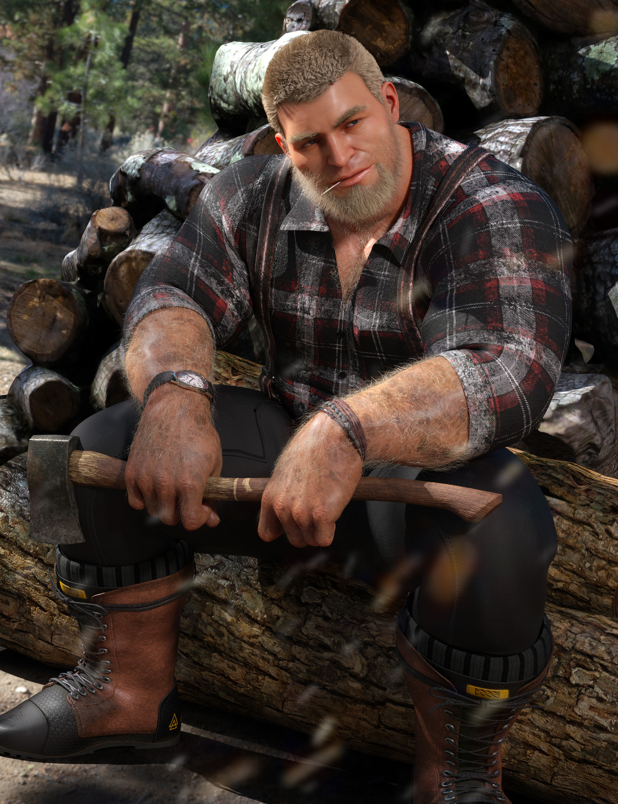 The Brute 8 | Daz 3D