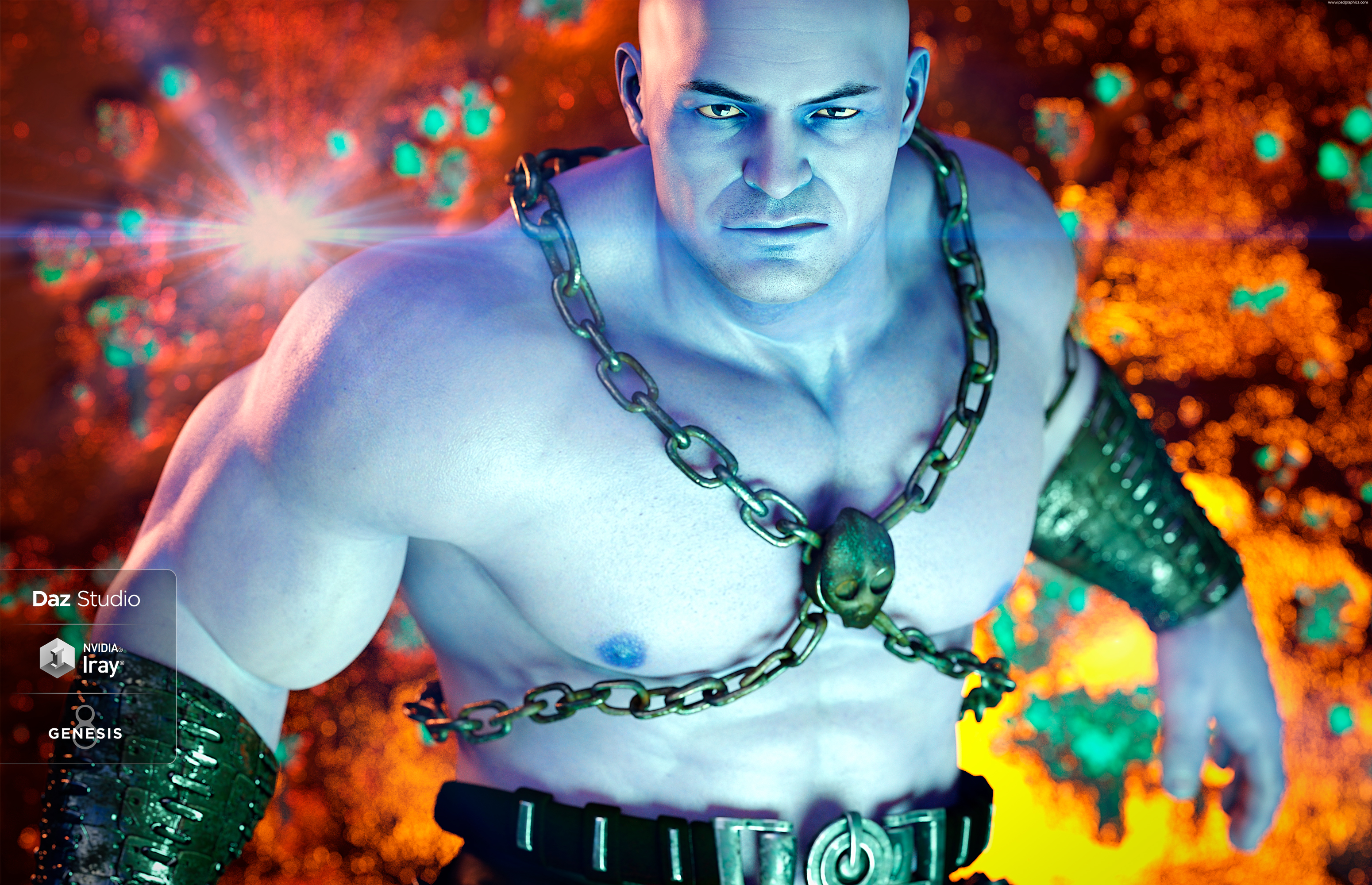 The Brute 8 | Daz 3D