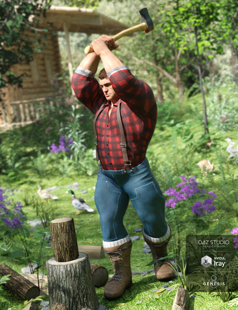 The Brute 8 Starter Bundle | Daz 3D