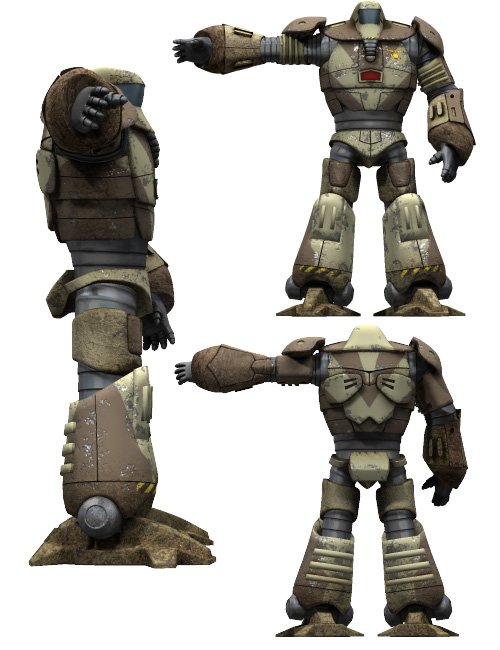 Stellar League Body Tank | Daz 3D