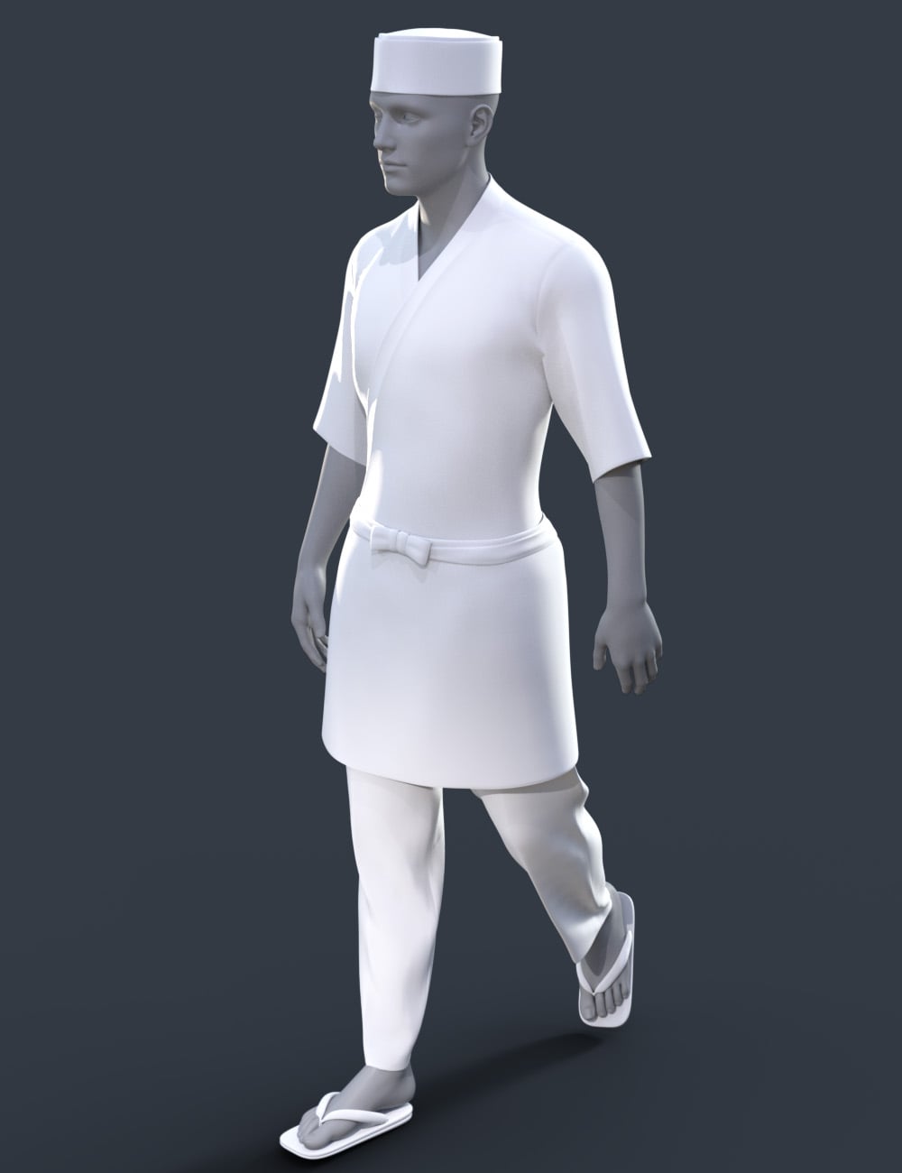 dForce Itamae Outfit for Genesis 8 Male(s) | Daz 3D