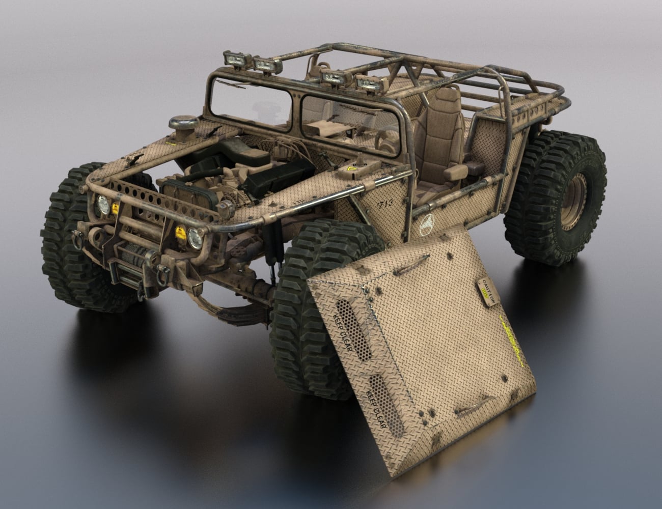 Warthog Prototype | Daz 3D
