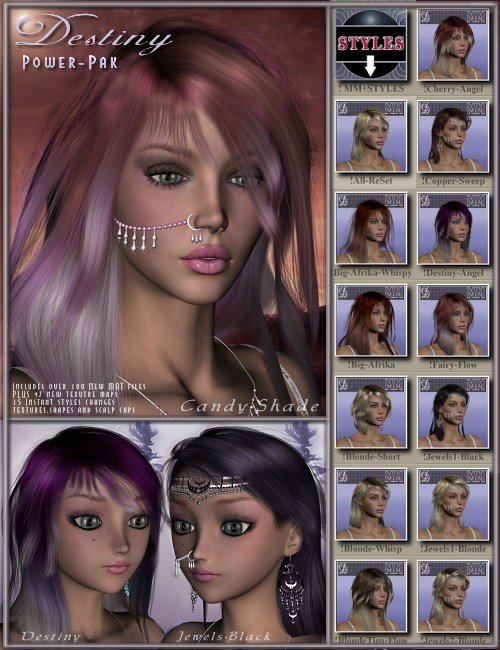 Destiny Mega Bundle | Daz 3D