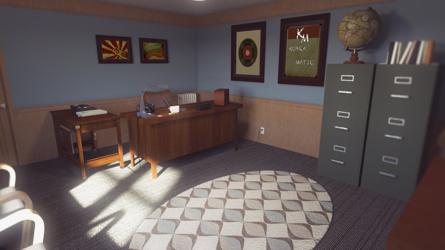 50's Office | Daz 3D
