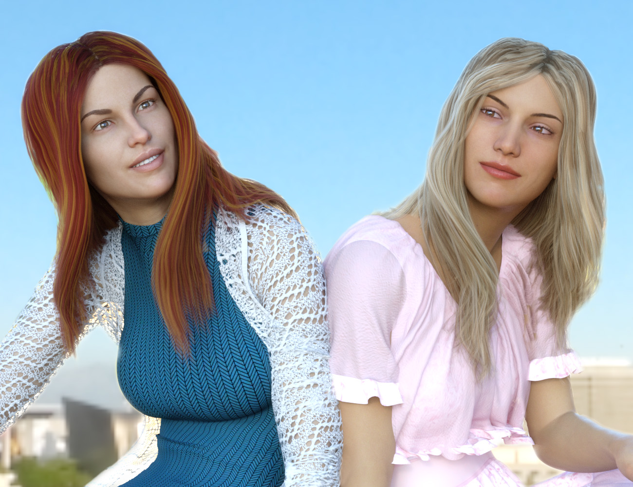 Caitlyn Hair Colors | Daz 3D