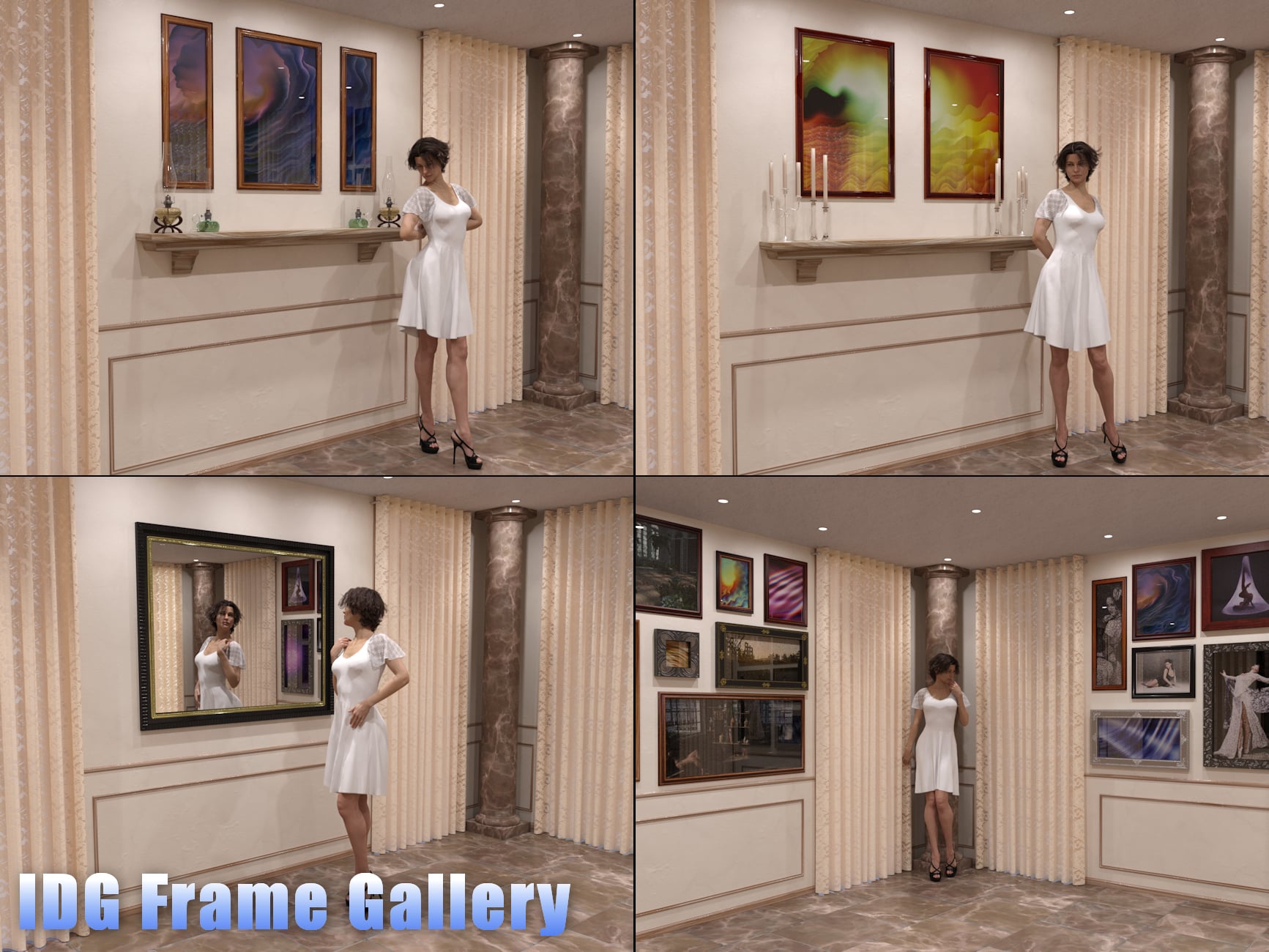 IDG Frame Gallery | Daz 3D