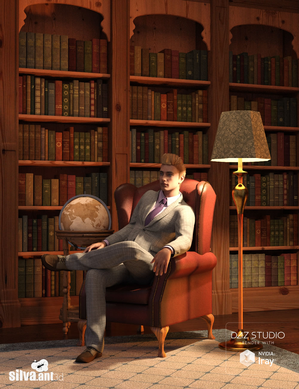 Gentlemen's Library | Daz 3D