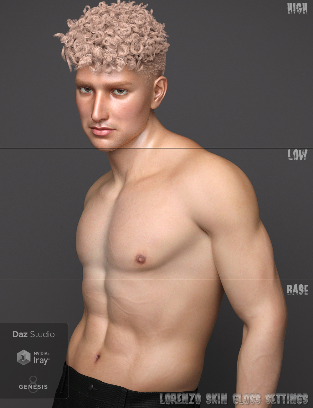 Lorenzo for Genesis 8 Male | Daz 3D