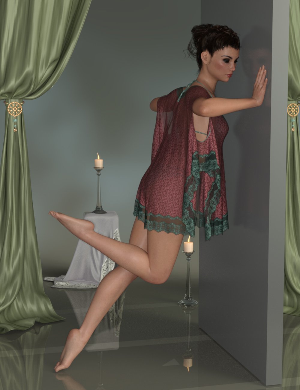 dForce Divine Drapes for Genesis 8 Female(s) | Daz 3D