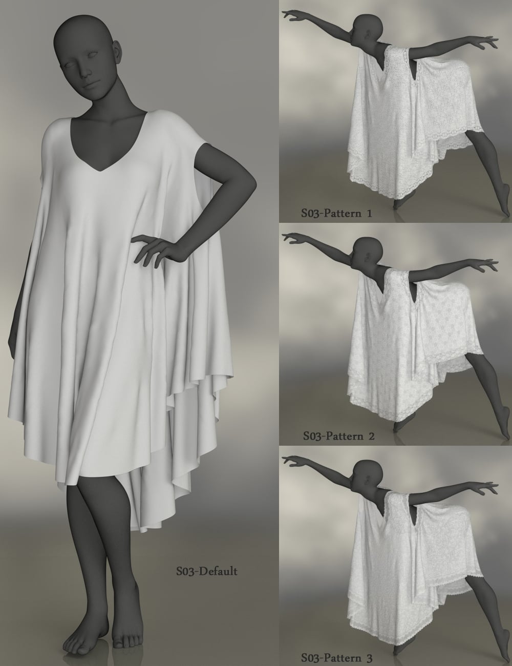 dForce Divine Drapes for Genesis 8 Female(s) | Daz 3D