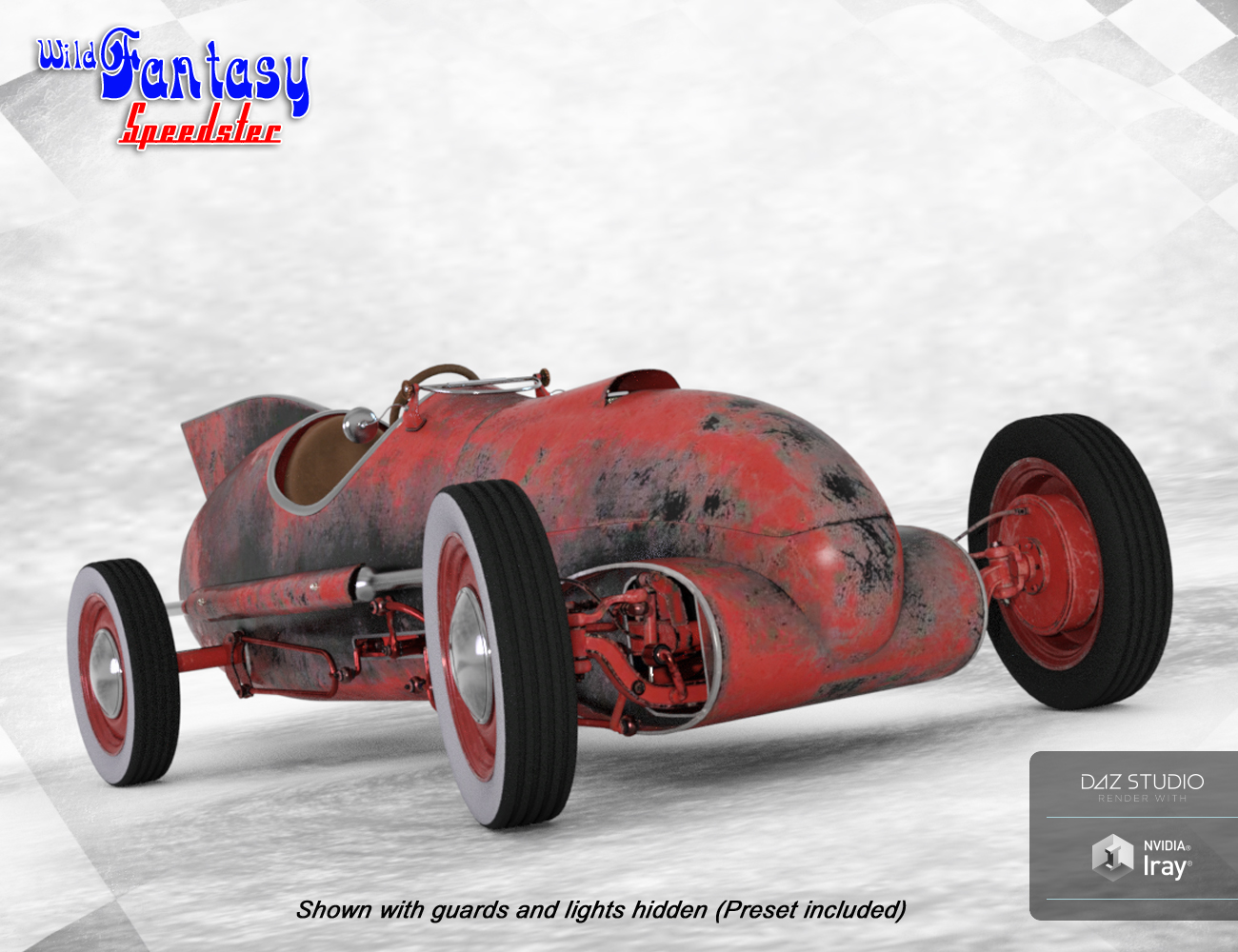Wild Fantasy Speedster | Daz 3D