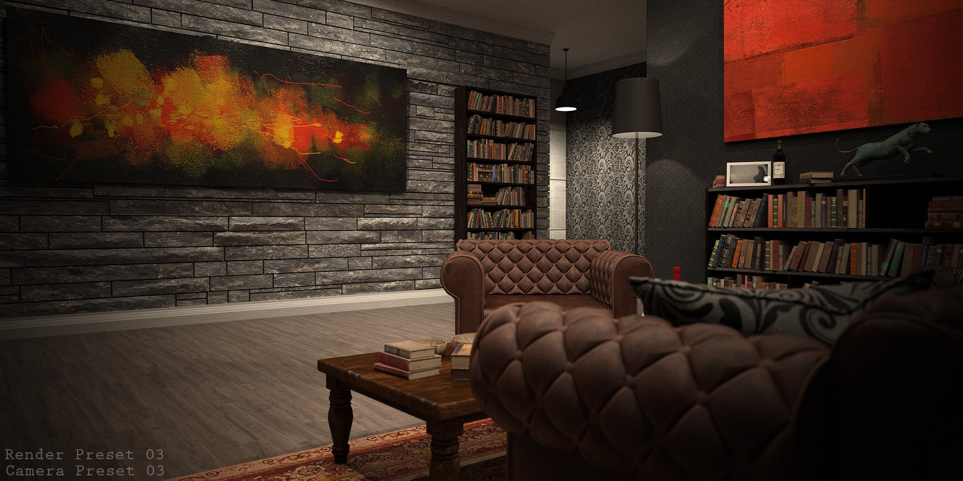 The Private Library | Daz 3D