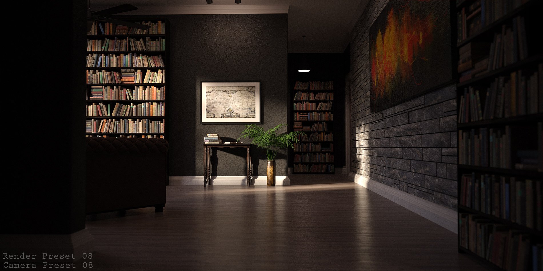 The Private Library | Daz 3D