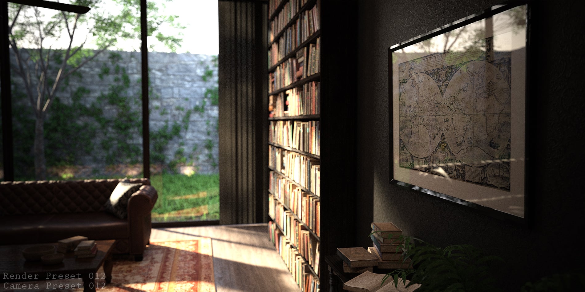 The Private Library | Daz 3D
