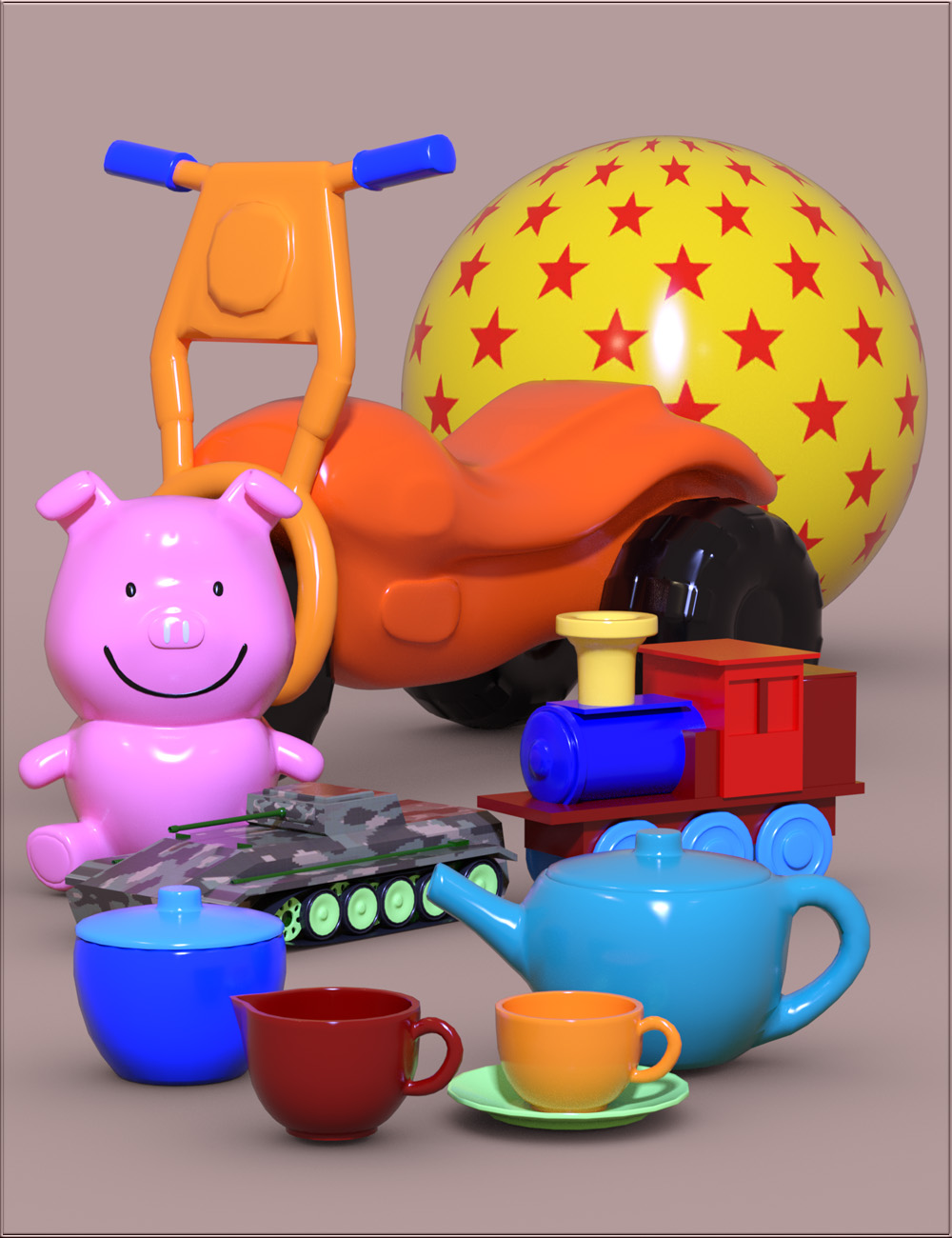 Plastic and Latex Iray Shaders | Daz 3D