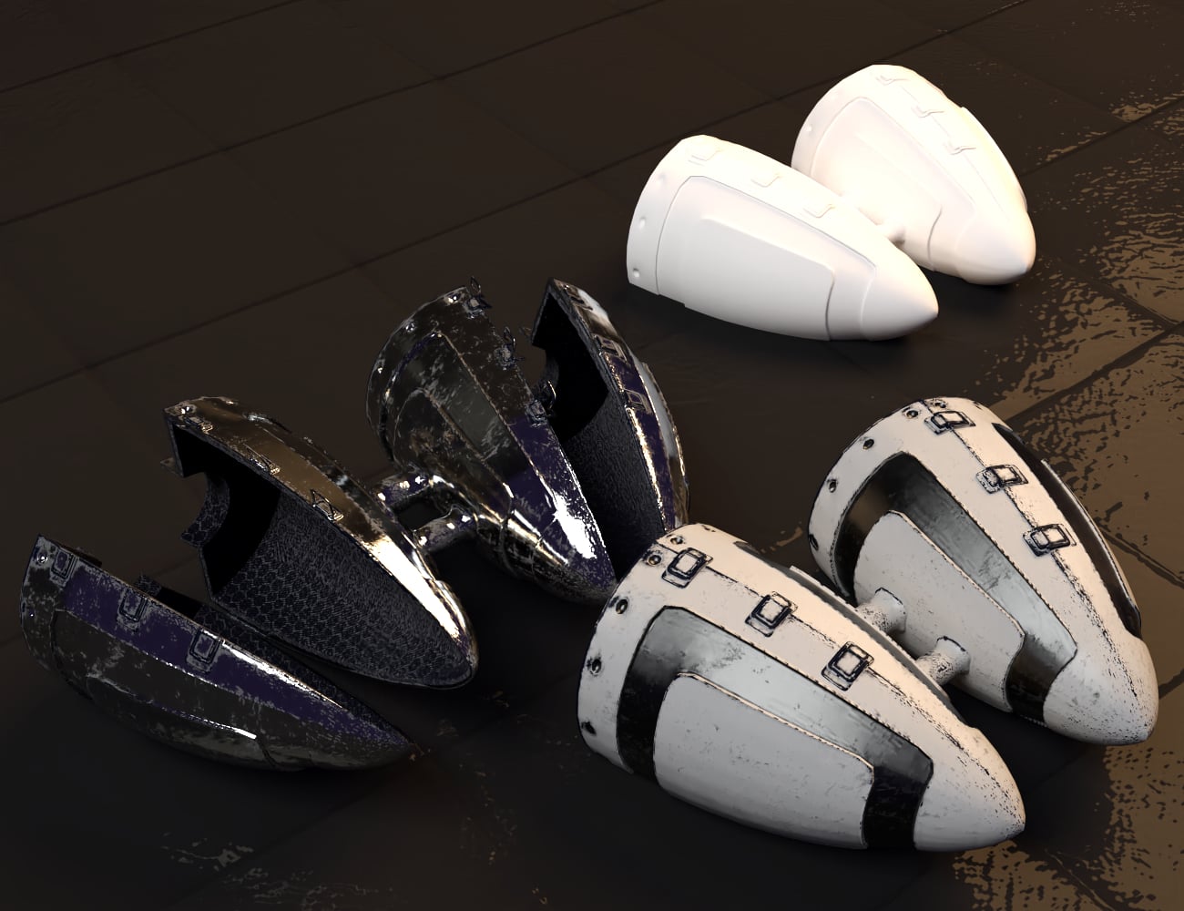 SY Sci-Fi Restraints for Genesis 8 | Daz 3D