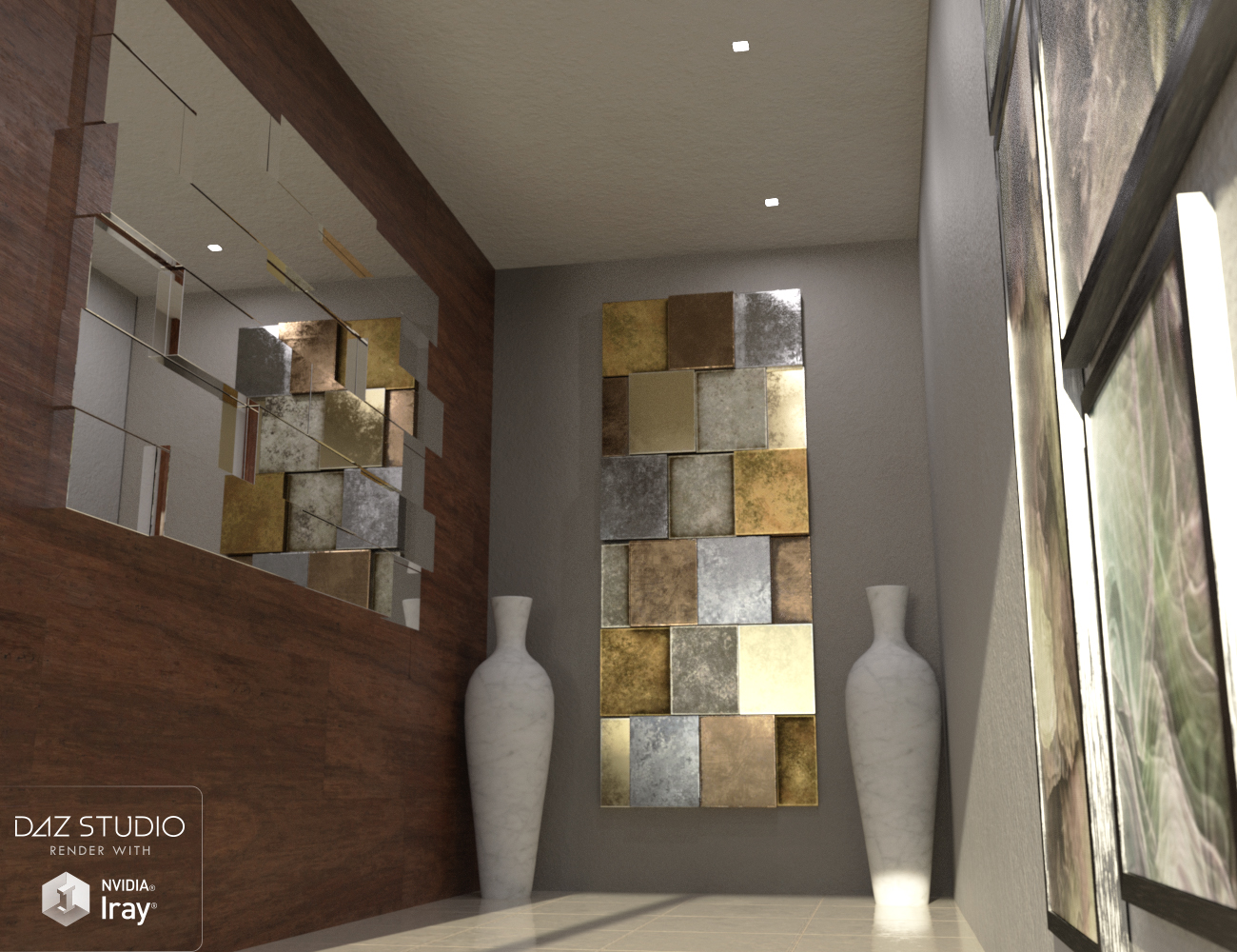 Modern Atrium | Daz 3D