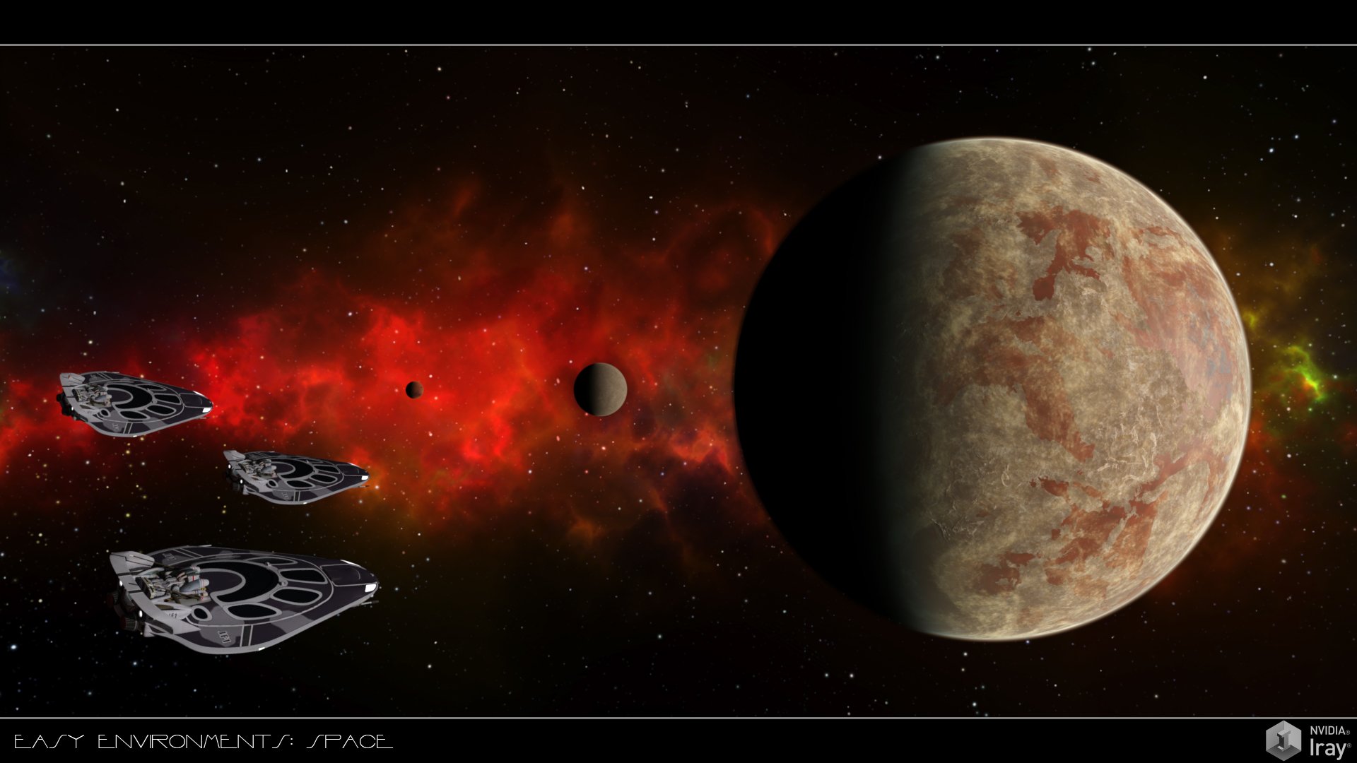 Easy Environments: Space | Daz 3D